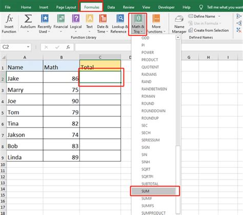simple excel tutorial how to sum multiple excel tables across sheet