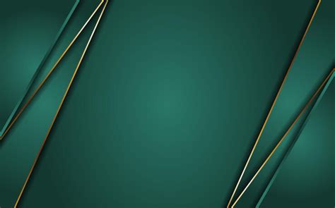 Premium Vector Abstract Dark Green Background Combined With Line Gold
