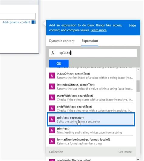 power automate split function and arrays enterprise dna
