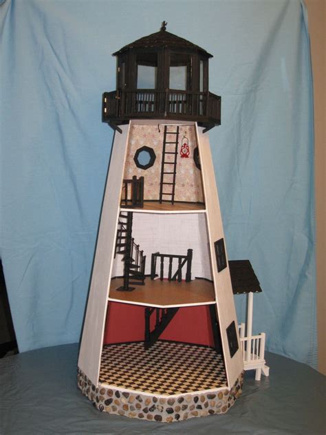 Nicely Done Dollhouse Miniature Lighthouse Doll Houses Out Of The