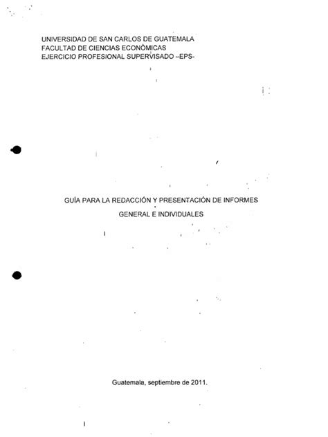 Pdf 06 Guia Para La Redaccion Y Presentacion De Informes General E