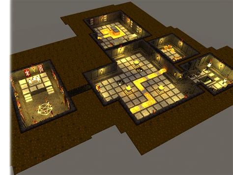 voxel dungeon 3d model
