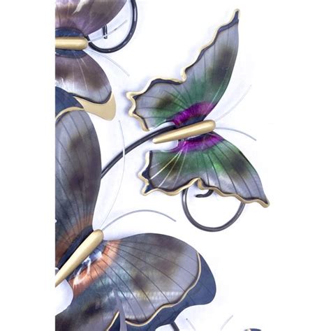 heather ann creations w74104 flutter multiple butterflies on curled