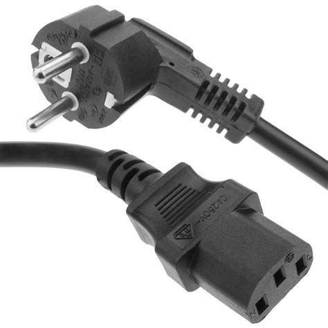 Kabel Zasilający żeński Iec60320 C13 Męski Schuko 1 5 M Cablematic