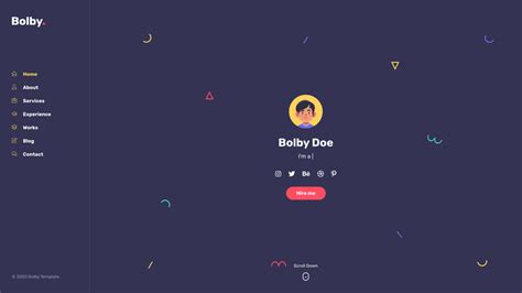 9 react portfolio templates reactemplates