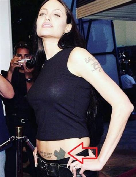 Angelina Jolies 22 Tattoos And Their Meanings Body Art Guru
