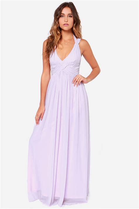 Maxi Dress Backless Dress Lavender Dress 88 00 Lulus