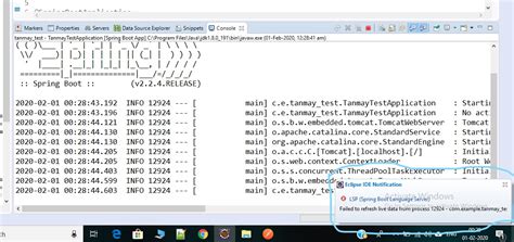 java basic spring boot app not working showing failed to refresh