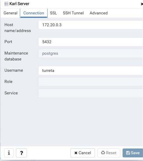 docker compose yml for pgadmin and postgresql turreta
