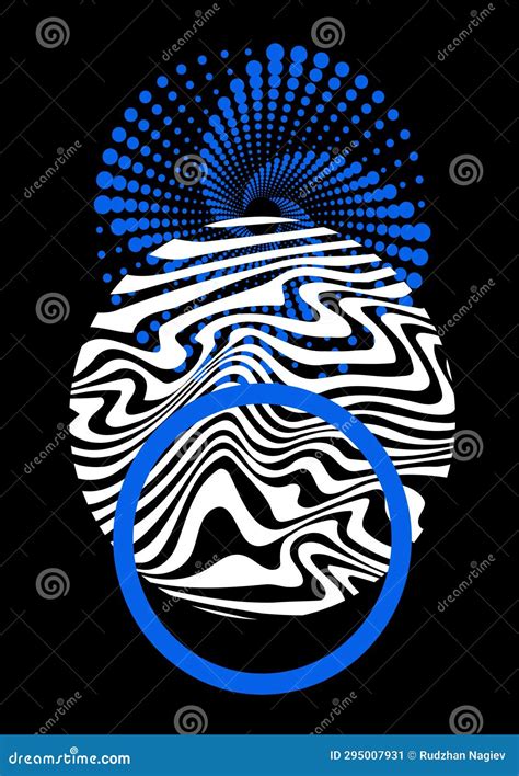 Abstract Circles Vector Set Stock Vector Illustration Of Bright