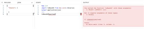 converting an entire object into base64 string in mule 4 mulesoft