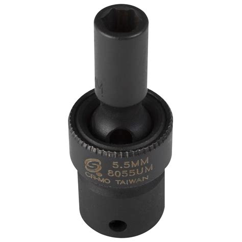 1 4 in dr impact flex socket 6 pt std 5 1 2mm