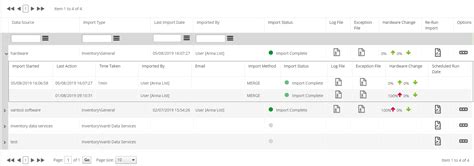 importing data