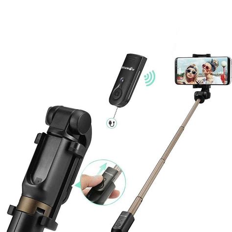 Palo Selfie Trípode Dispho Bluetooth Sqb645b Con Control Remoto