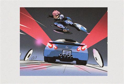 The Art Of Kevin Nelson From Big Hero 6 Early Gogo Skating Sketches