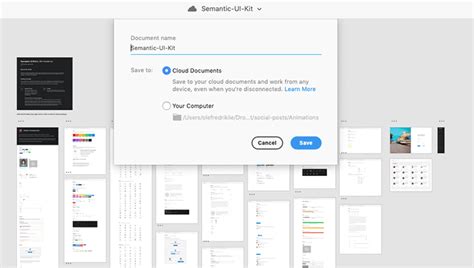 free semantic ui template helps you design faster adobe xd ideas