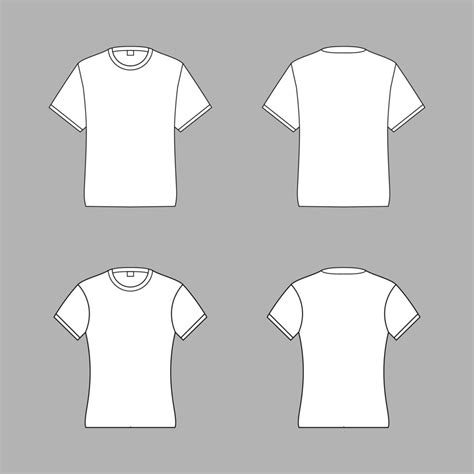 Plain T Shirt Template Vector Art Icons And Graphics For Free Download