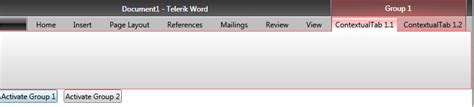 wpf ribbonview contextual tabs telerik ui for wpf