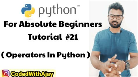 operators in python python tutorials for absolute beginners in hindi