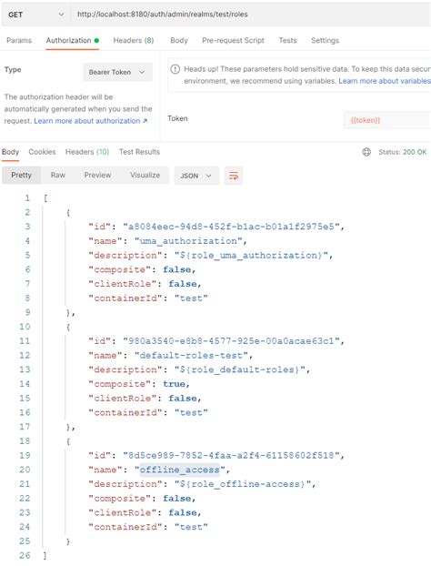 add predefined list of attributes for role in keycloak stack overflow