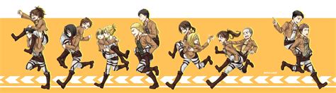 Annie Leonhardt Armin Arlert Bertholt Fubar Black Hair Blonde Hair