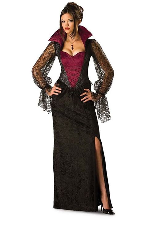 Vampire Vampiress Sexy Seductive Adult Womens Fancy Dress Halloween