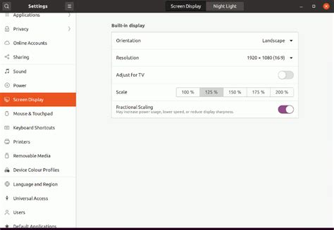 how to enable fractional scaling in ubuntu 20 04 make tech easier