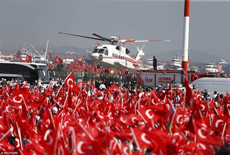 Istanbul Waterfront Transformed As Turks Gather For Anti Coup Rally