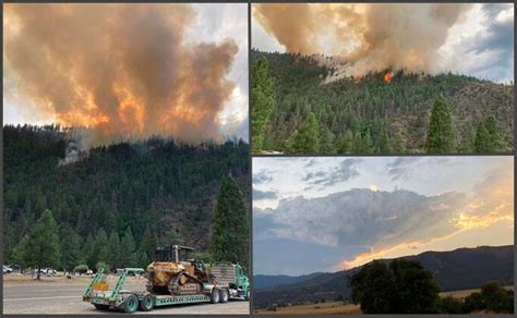 Evacuations Ordered After Winds Whip Northern California Wildfire Near