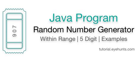 random number generator java within range 5 digit eyehunts