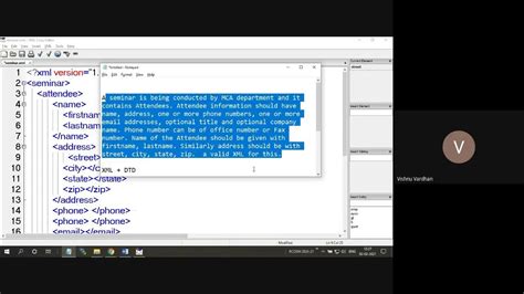 08 xml dtd validation examples youtube