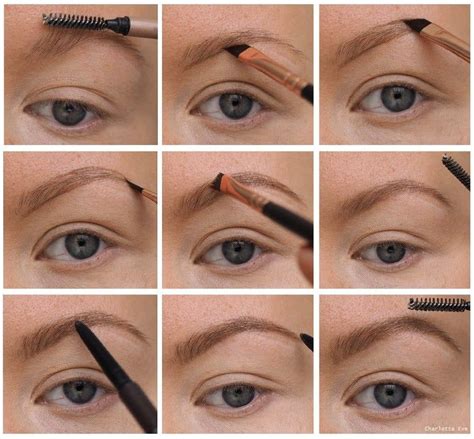 Brow Tutorial Using Powder And Pencil Beautydiagrams Brow Tutorial