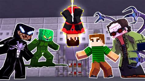 Fuja Da PrisÃo Do Novo Homem Aranha 𝗡𝗢 Minecraft Pocket Edition