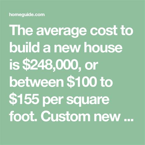 Classic Average Cost Per Square Foot Build New Home With New Ideas