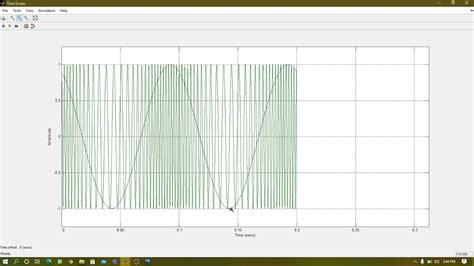 frequency modulation demodulation matlab simulink youtube