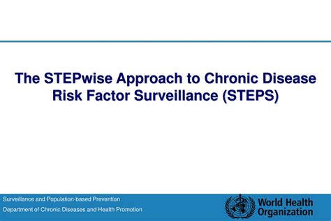 Ppt Ncd Surveillance At Who Powerpoint Presentation Free Download