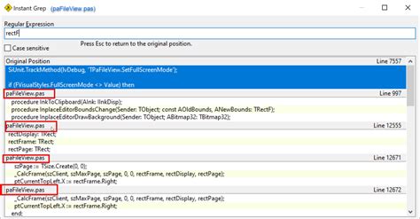 testers needed for gexperts instant grep expert gexperts delphi
