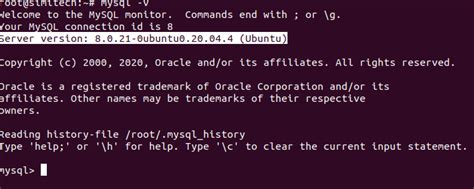 install mysql in ubuntu 20 4 linux step by step simitech