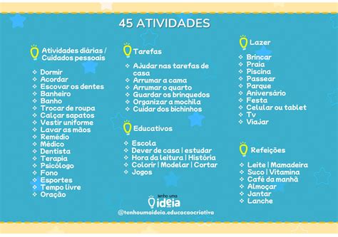 Quadro De Rotina Diária Infantil Menino Receba Em Casa Elo7