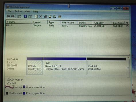 kali 1 1 0 says that my hard drive is all free space when i m trying to