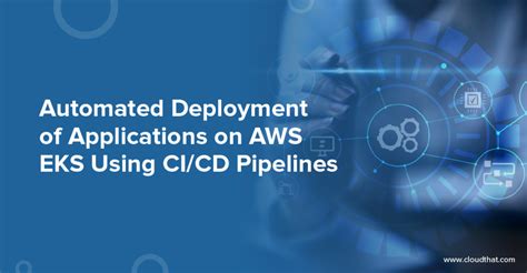 automated deployment of applications on aws eks using ci cd pipelines