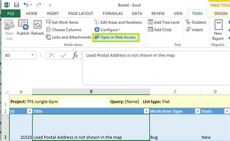 how to create bulk bugs in tfs using excel microsoft dynamics crm