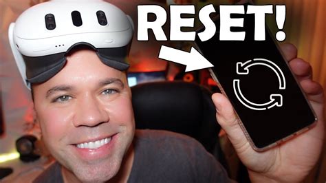 How To Factory Reset Oculus Quest 3 Works For Quest 2 Too Youtube
