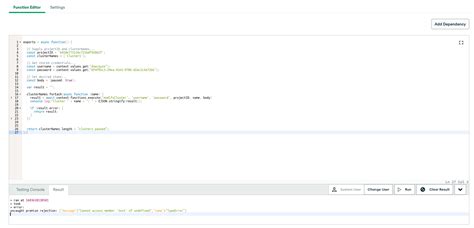 message cannot access member resultsperpage of undefined name