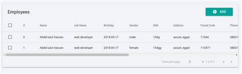 vue js hide button on select datatable row in quasar