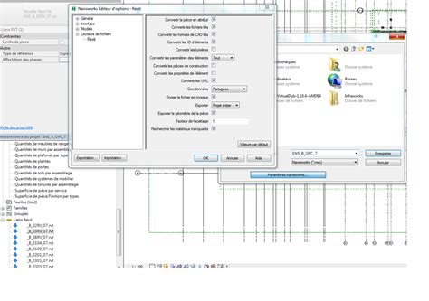 solved export multiple linked rvt files into separate nwc files