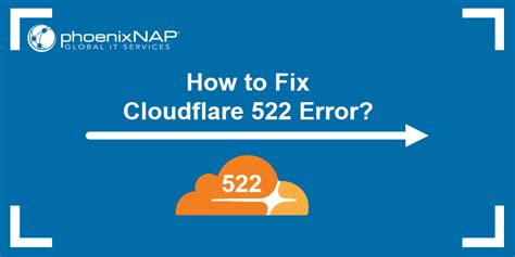 how to fix cloudflare 522 error {8 simple steps}