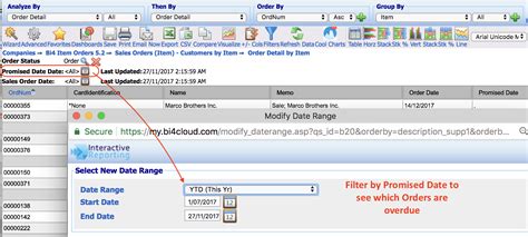 sales orders managing customer expectations bi4cloud help centre