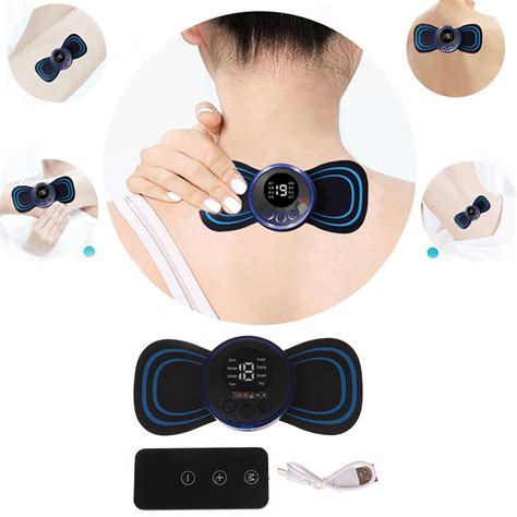 Masajeador Eléctrico Con Tecnología Tens Pulsemax Mecha Store