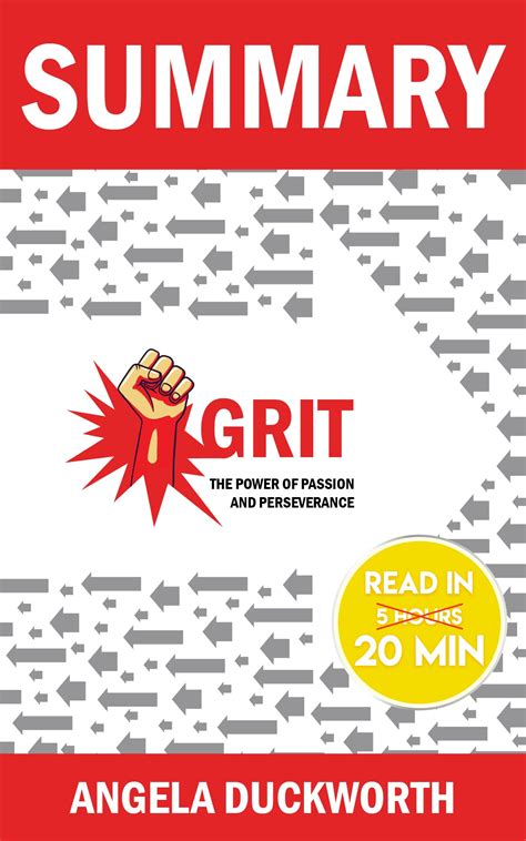 Summary Of Grit The Power Of Passion And Perseverance Angela Lee